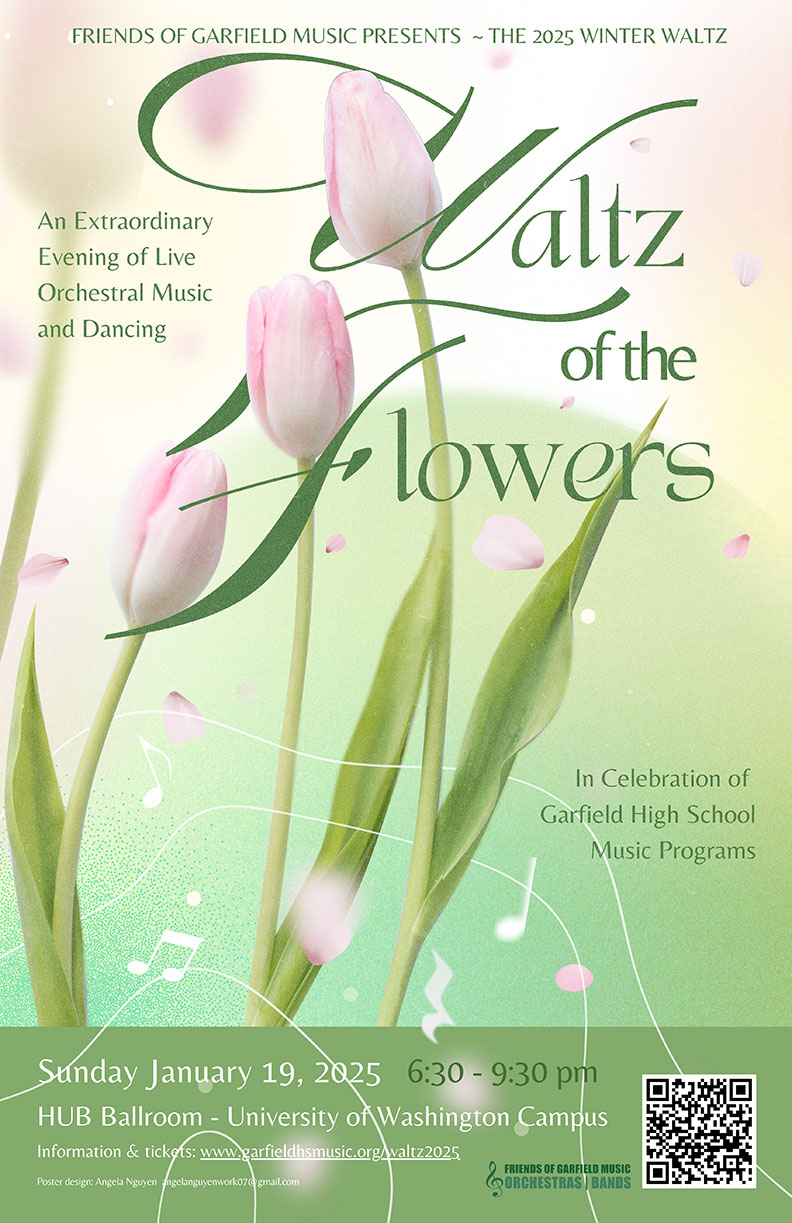 CALL for ART: 2026 Winter Waltz Poster - Garfield High School PTSA